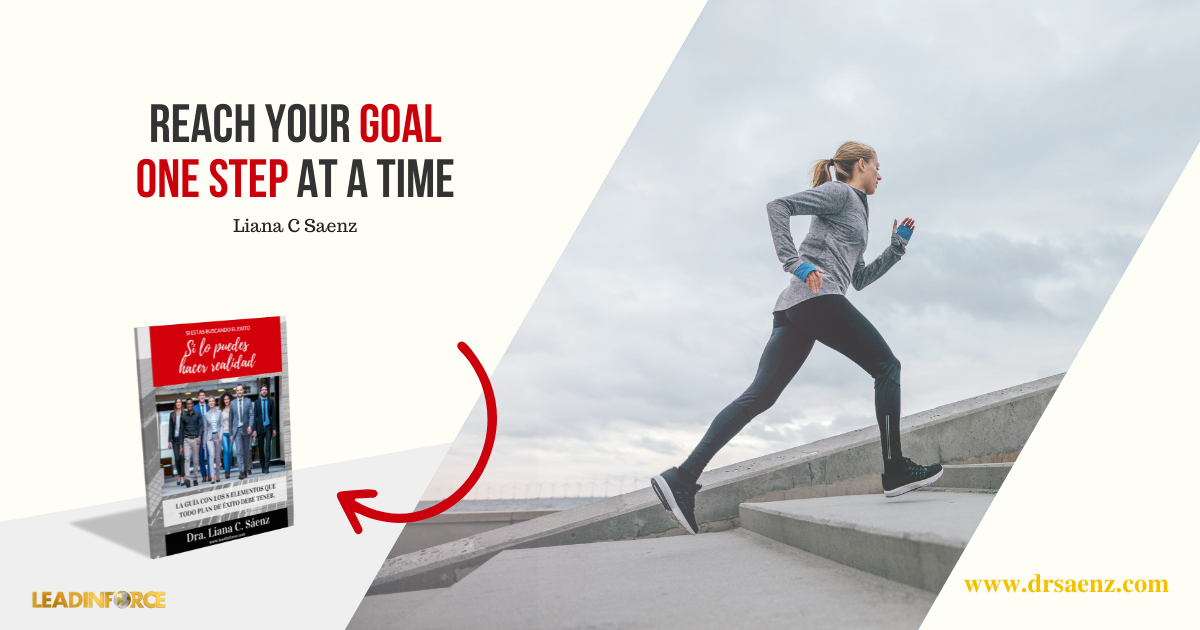REACH YOUR GOAL ONE STEP AT THE TIME - LEADINFORCE - Blog