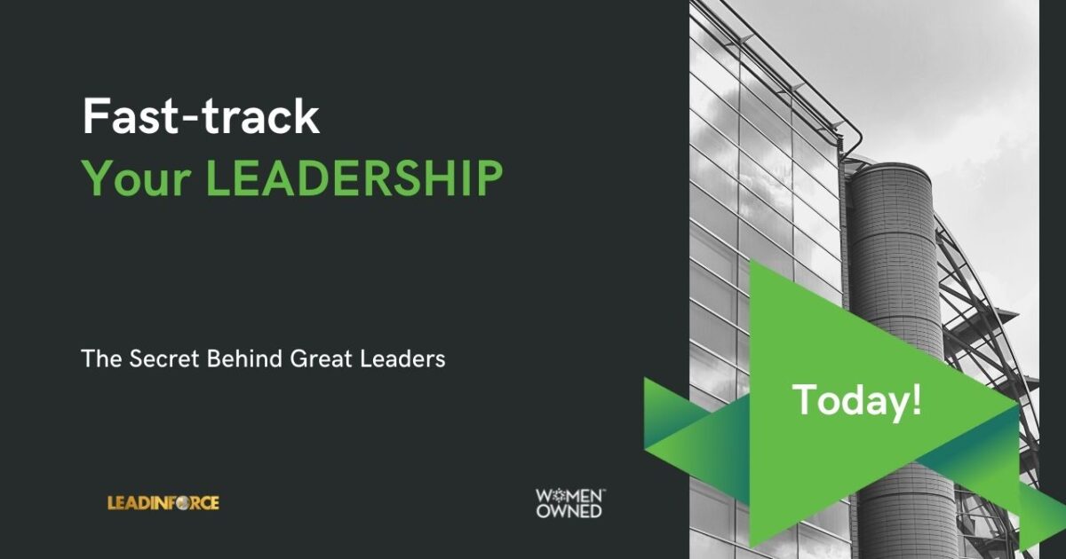 FAST-TRACK YOUR LEADERSHIP - V - LEADINFORCE - Blog