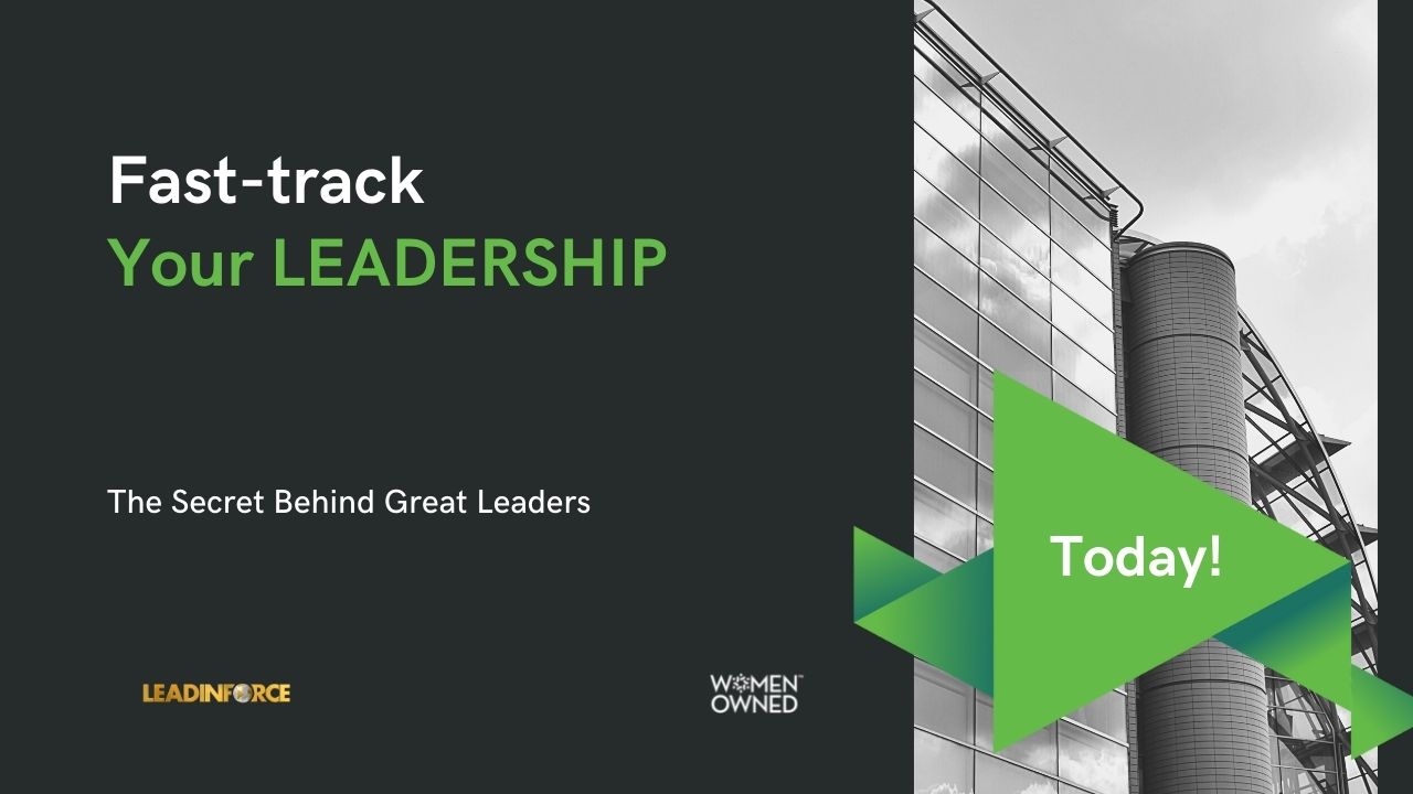 FAST-TRACK YOUR LEADERSHIP - V - LEADINFORCE - Blog